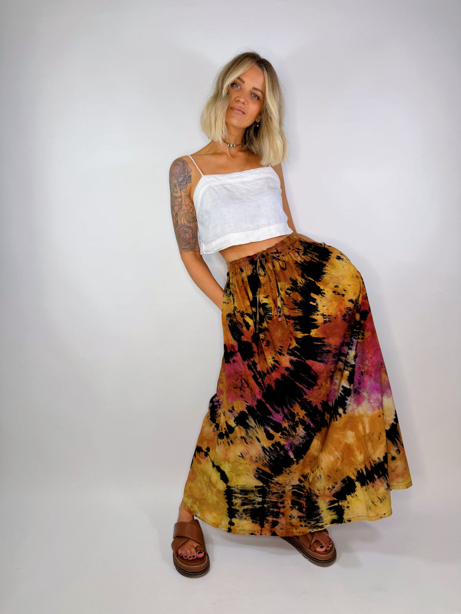 Draw String Maxi Skirts – Only Lovers Left